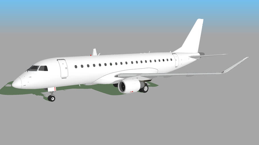 Template - Embraer ERJ-175 | 3D Warehouse