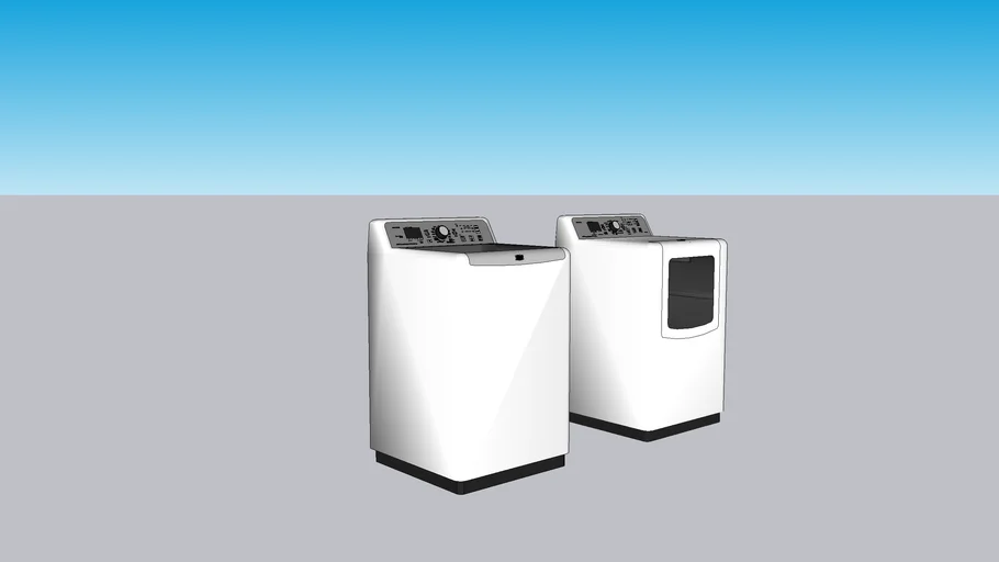 Washer and Dryer | 3D Warehouse