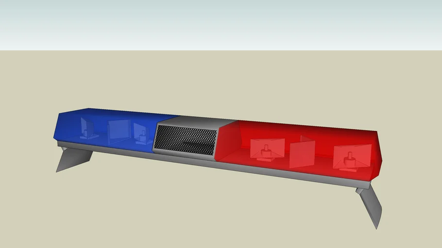 CODE 3 XL5000 LIGHTBAR | 3D Warehouse