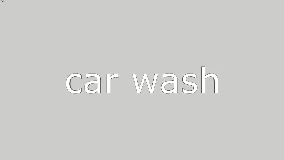 car wash | 3D Warehouse