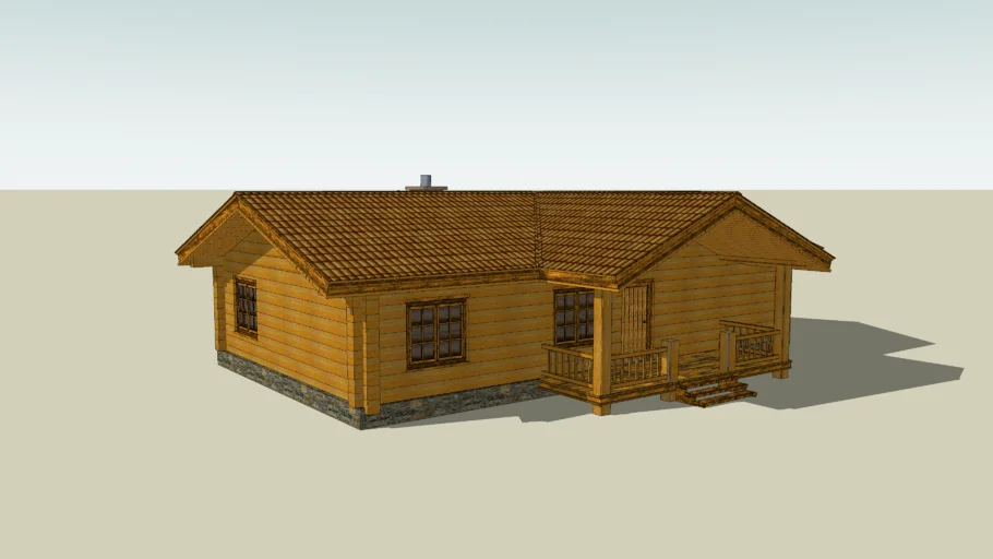 Log house | 3D Warehouse