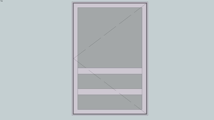 Marvin Modern Casement Push Out Window | 3D Warehouse