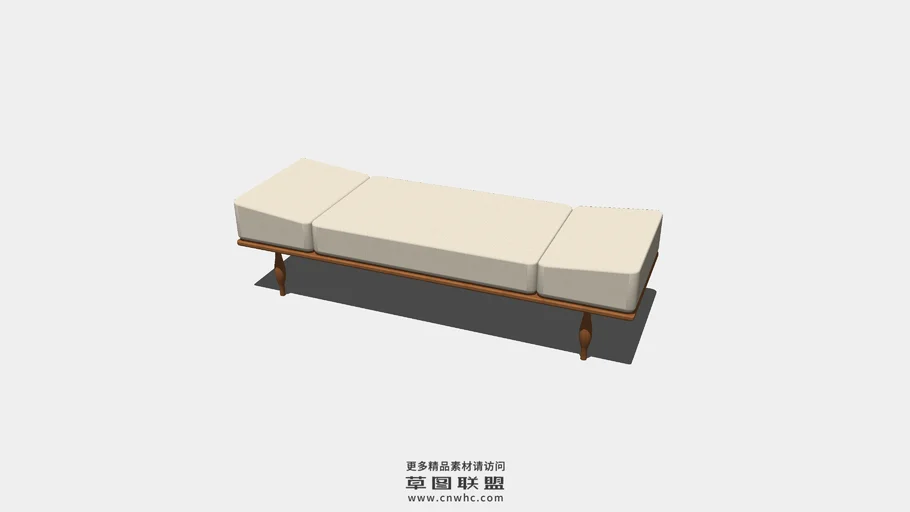 Bench 3 | 3D Warehouse
