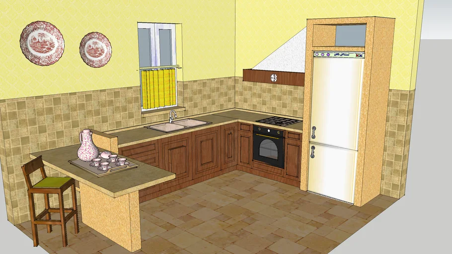 CUCINA RUSTICA | 3D Warehouse