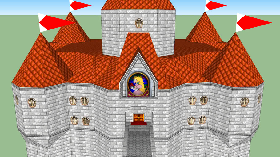 Princess Peaches Castle | 3D Warehouse