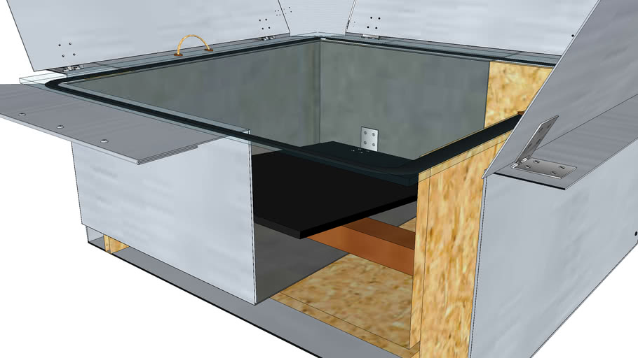 Classical Solar Cooker with assembly | 3D Warehouse