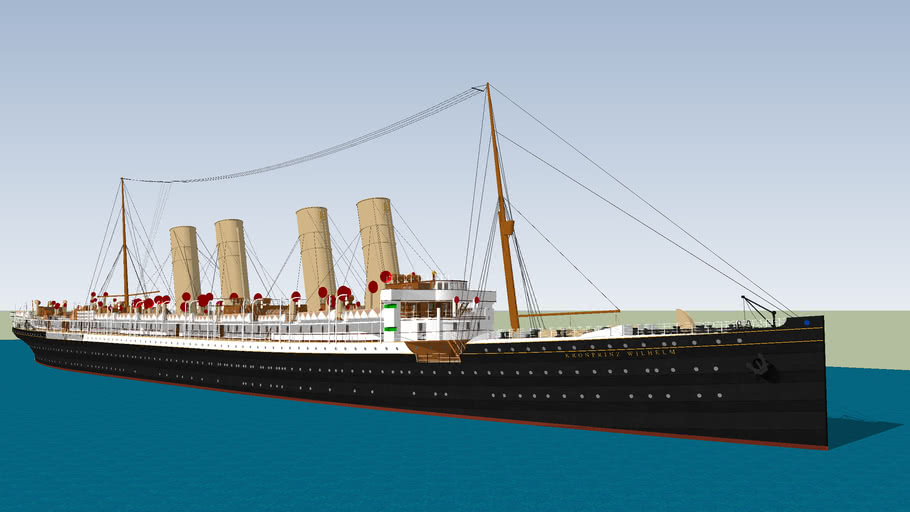 SS Kronprinz Wilhelm | 3D Warehouse