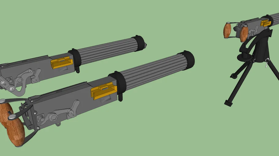 Vickers Machine Gun | 3D Warehouse