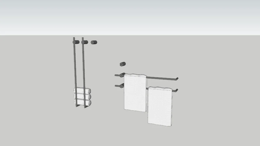 Towel radiator | 3D Warehouse