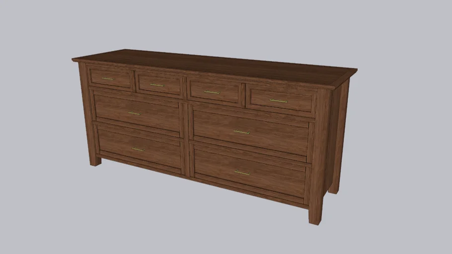 Modern Dresser | 3D Warehouse