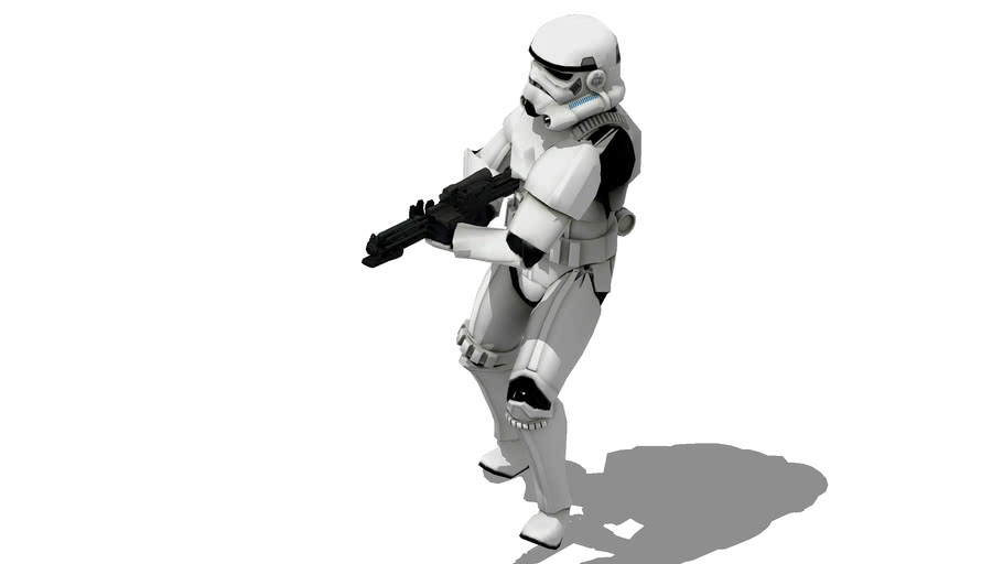 Storm tropper pose 01 | 3D Warehouse