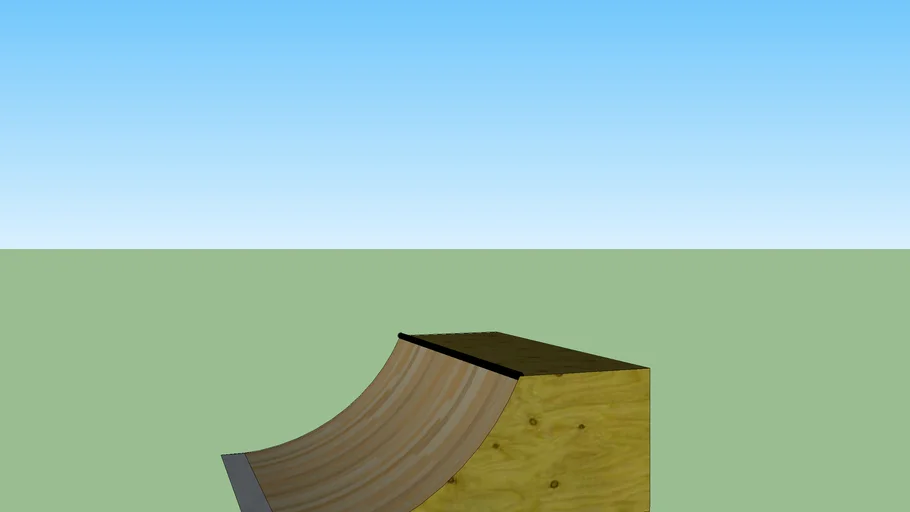 quarter pipe | 3D Warehouse