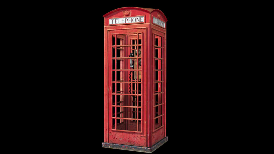 Telephone box | 3D Warehouse