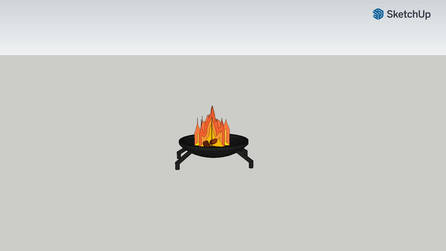 Outdoor Fire Pit | 3D Warehouse