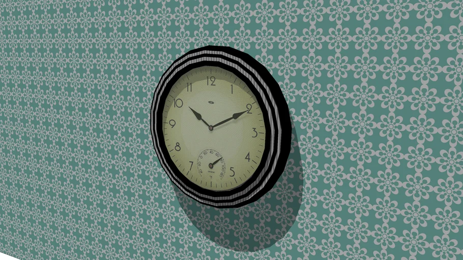 Wall Clock 1 | 3D Warehouse