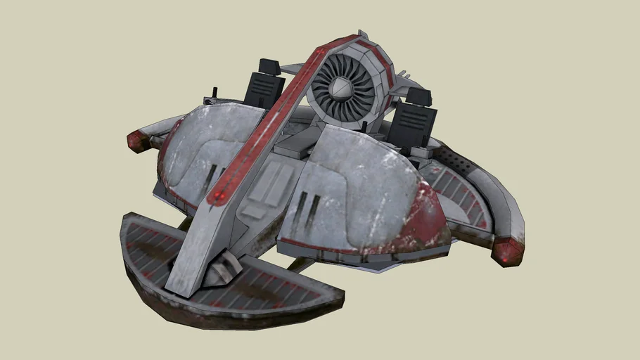 Infantry Support Platform (ISP) (Republic swamp speeder ) | 3D Warehouse