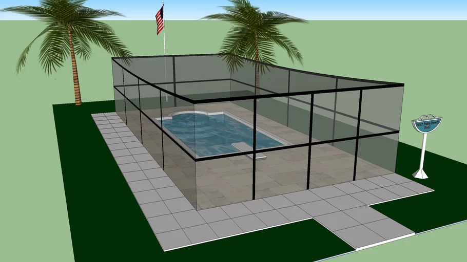Screened Pool | 3D Warehouse