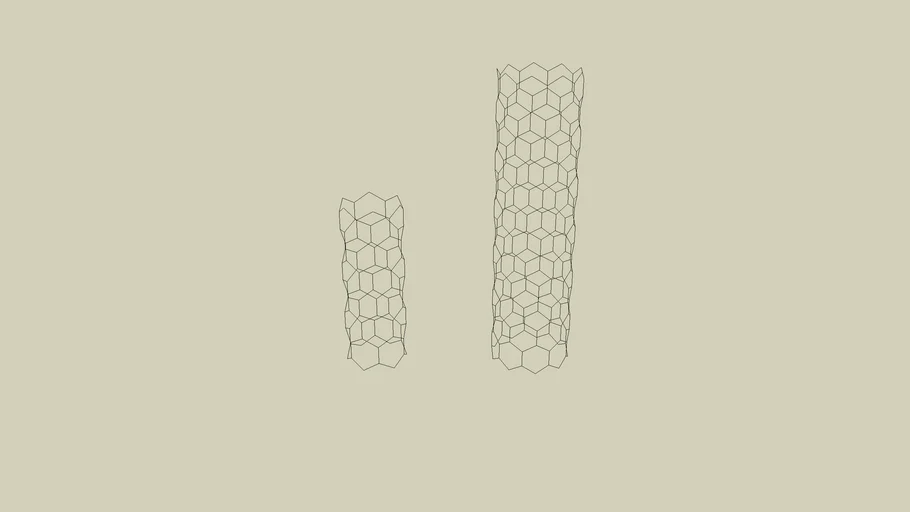 Carbon Nanotube structure | 3D Warehouse