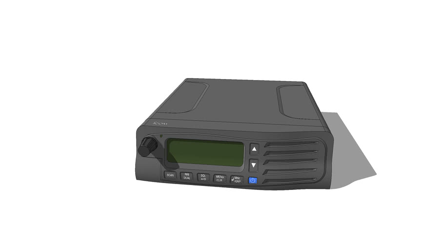 Icom IC-A120 | 3D Warehouse