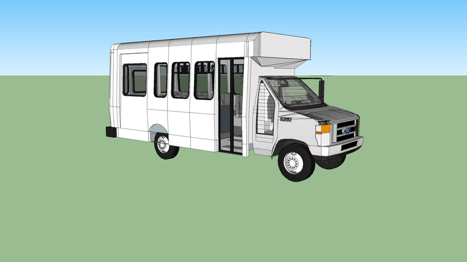 2012 Coach & Equipment (Phoenix 14-passenger ADA lift shuttle) bus | 3D ...