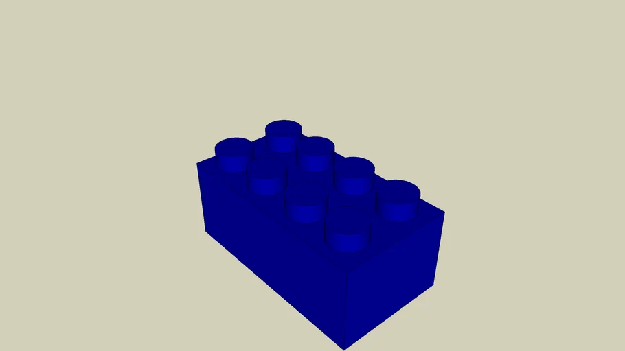 lego block | 3D Warehouse
