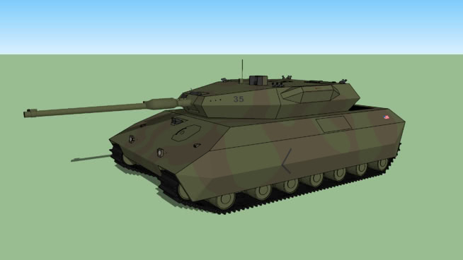 Stealth tank forest | 3D Warehouse