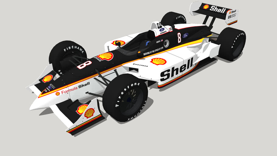IndyCar - Reynard 97i (Road Configuration) - #8 Bryan Herta - Team ...