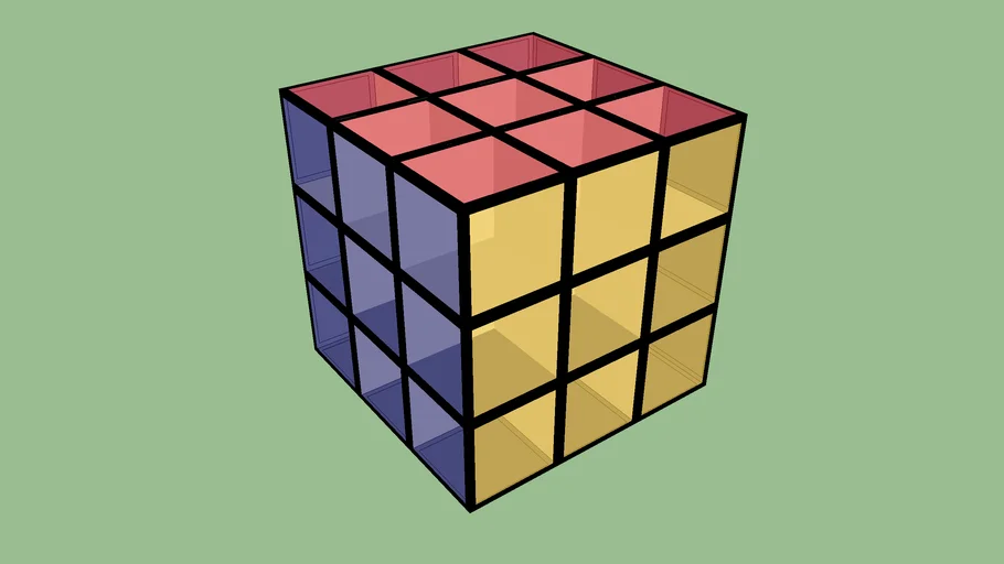 Glass Rubik's Cube | 3D Warehouse