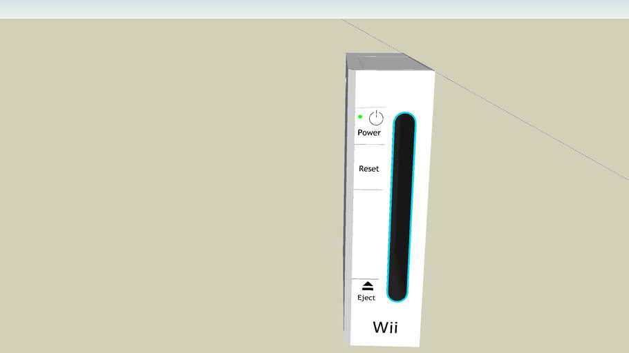Wii Model | 3D Warehouse