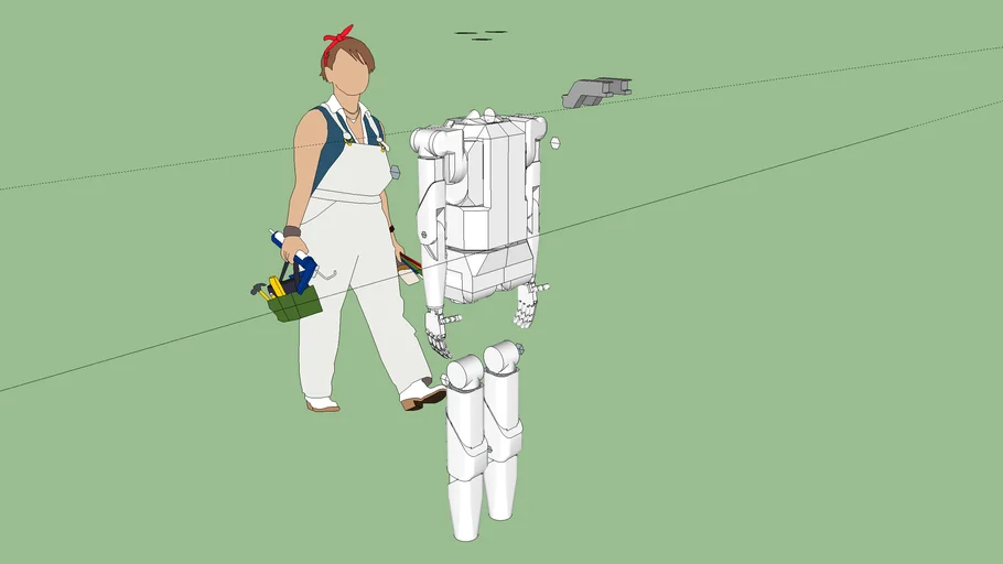 Humanoid Robot | 3D Warehouse