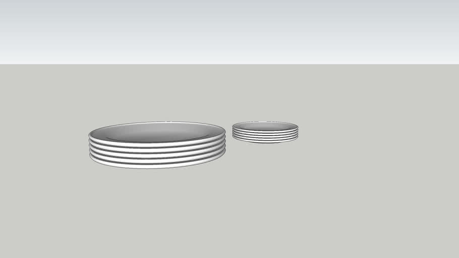 Plates set | 3D Warehouse