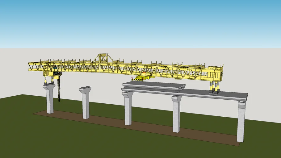 Bridge Construction Machine A1 | 3D Warehouse