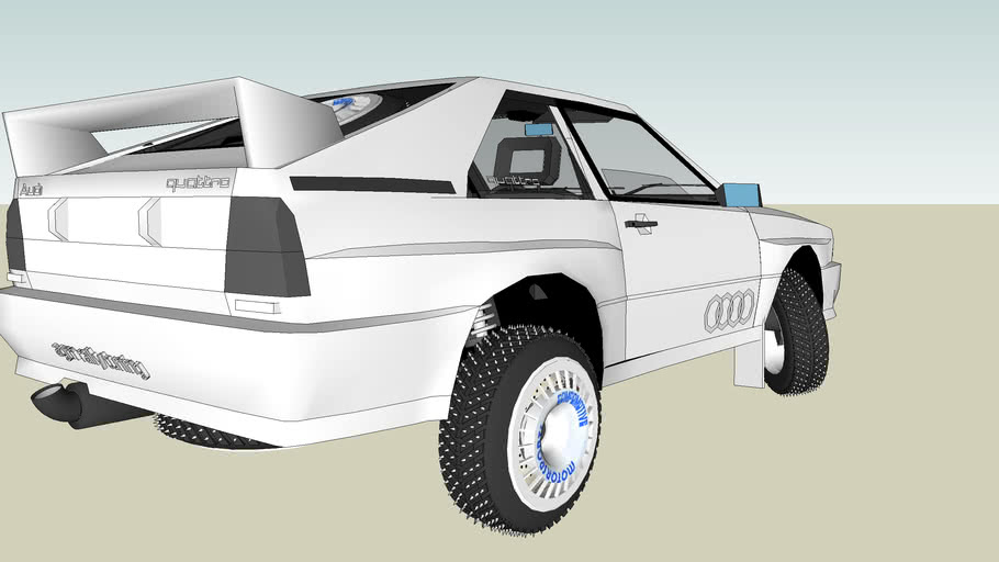 audi 80 rally | 3D Warehouse