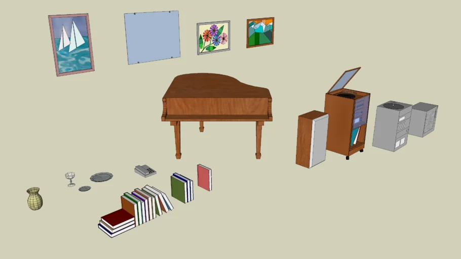 Assorted Household Items | 3D Warehouse