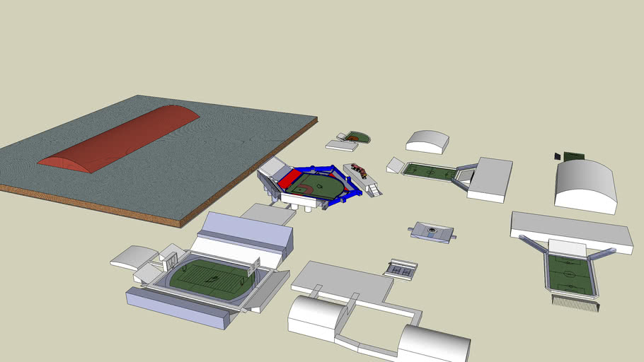 Sports Complex | 3D Warehouse