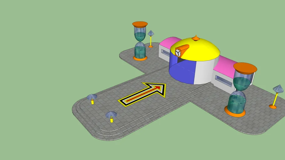 Hyperbolic Time Chamber | 3D Warehouse