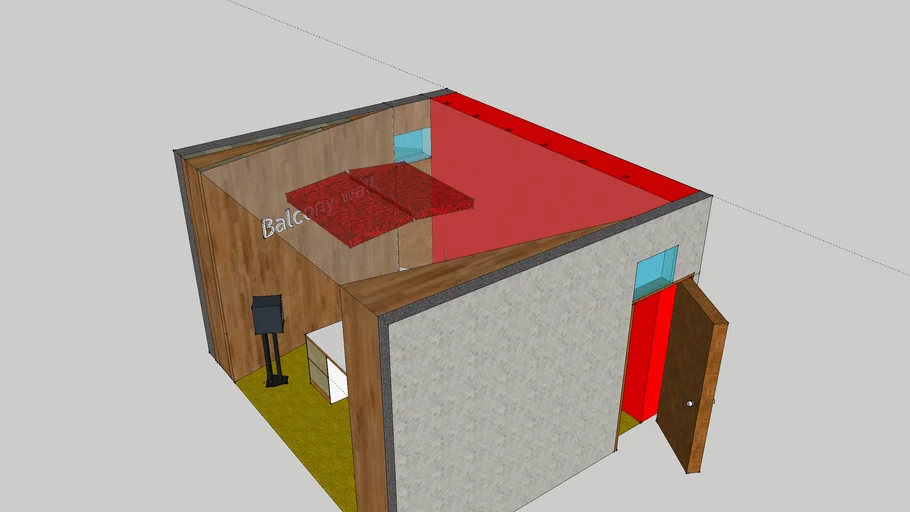 Aam Studio Control Room drawing | 3D Warehouse