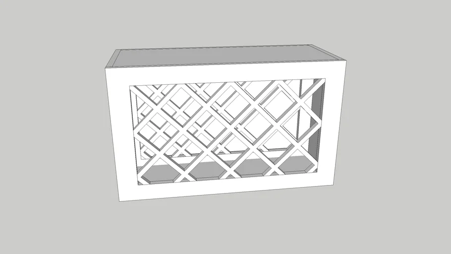 Wine Rack | 3D Warehouse