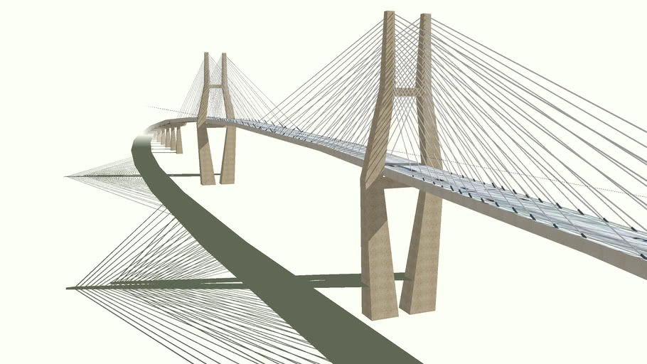 Talmadge Memorial Bridge | 3D Warehouse