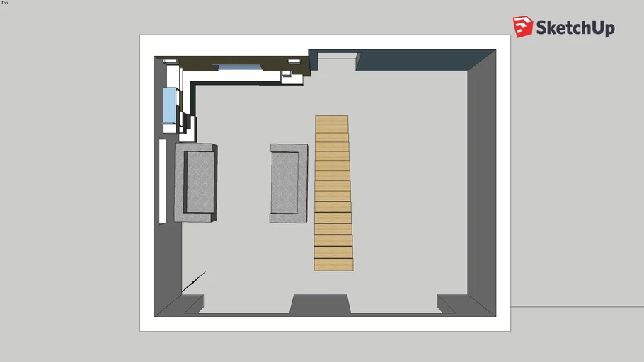 Vue dessus | 3D Warehouse