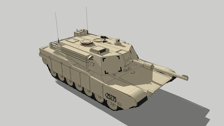 M1A2 ABRAMS | 3D Warehouse