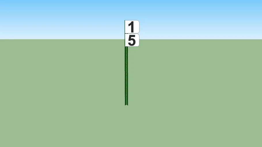 Railroad Milepost | 3D Warehouse