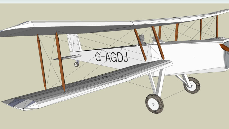 Biplane | 3D Warehouse