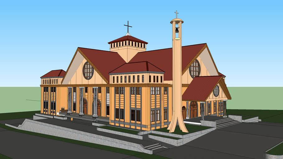 gereja sintang | 3D Warehouse