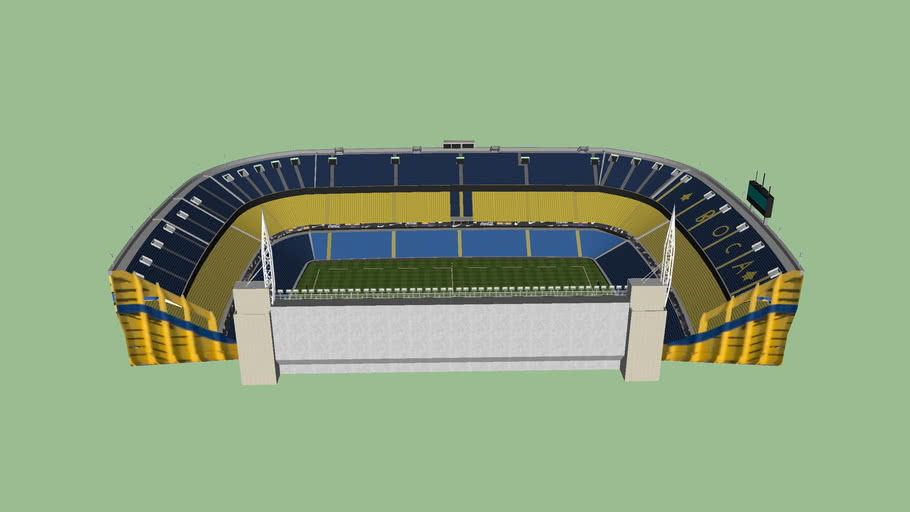 Estadio La Bombonera de Boca Juniors | 3D Warehouse
