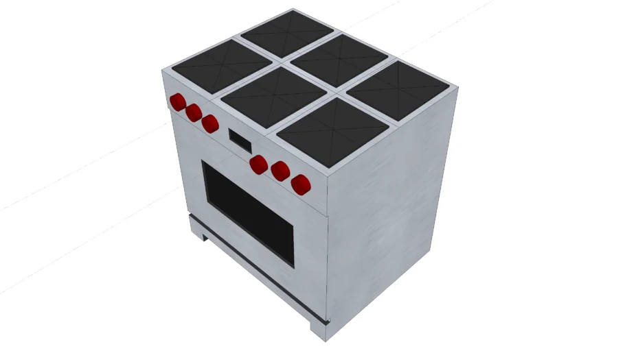 WOLF 36 INCH RANGE | 3D Warehouse