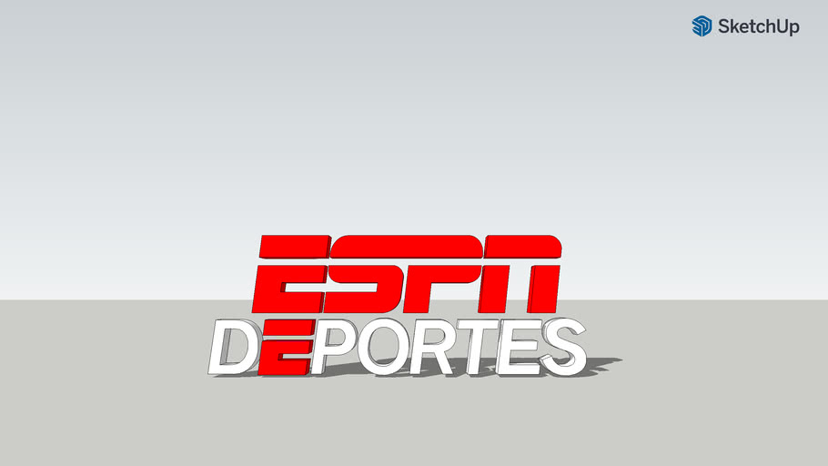 ESPN Deportes Logo | 3D Warehouse
