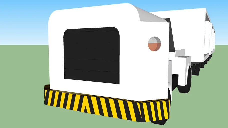 Baggage Handling TUG | 3D Warehouse