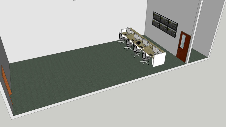 cctv room | 3D Warehouse
