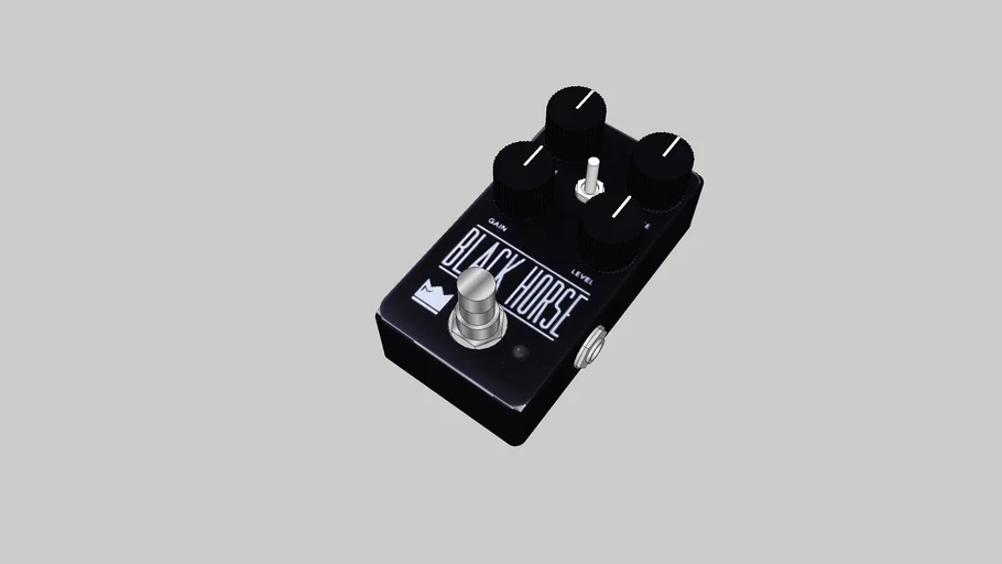 BLACK HORSE OVERDRIVE - KING PEDALS | 3D Warehouse